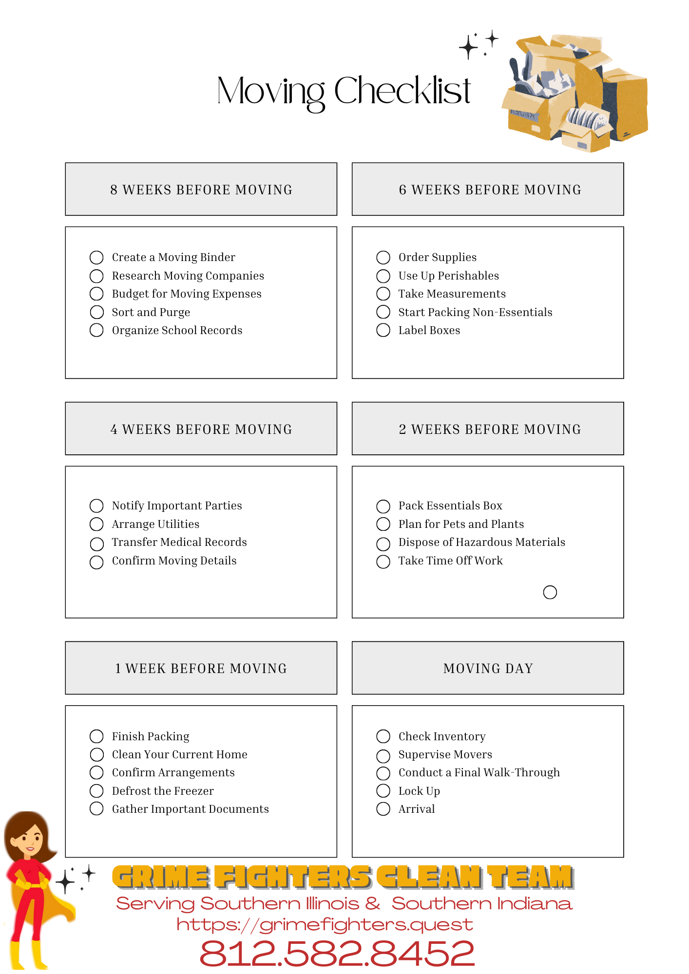 The Ultimate Moving Checklist: Your Guide to a Stress-Free Move